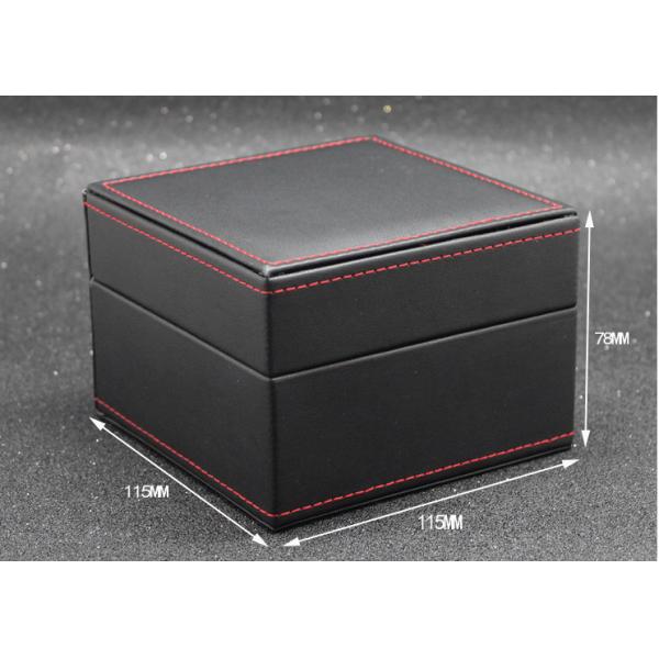 Quality Eco - Friendly Plastic Watch Box PU Leather Outside Waterproof Environmentally for sale