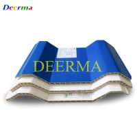 Quality Inverter ABB Frequency Controller PVC Twin Wall Hollow Roof Machine for for sale