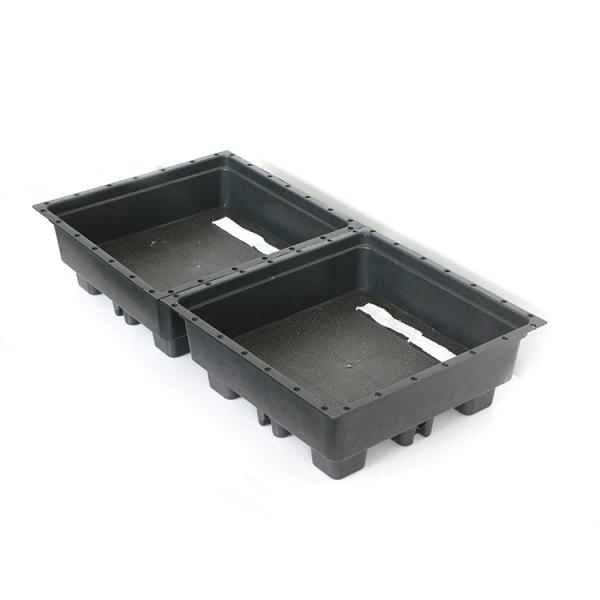 Quality Garden Usage Plastic Square Plant Containers Rooftop Planter Garden Seed for sale