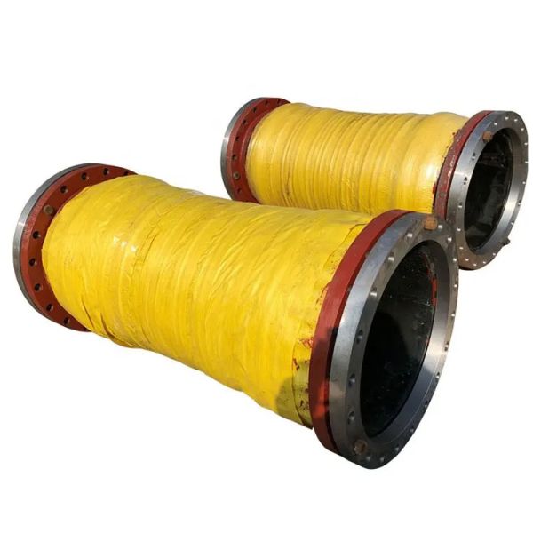 Quality 24 Inch Dredging Hose Wear Resistance Braided Mud Dredging Rubber Hose for sale