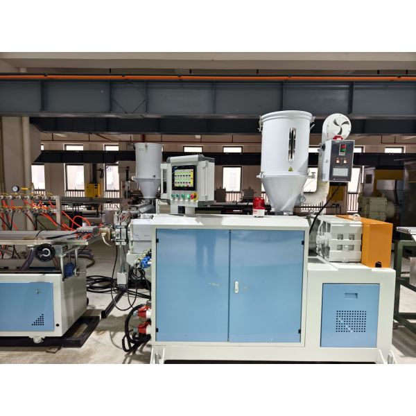 Quality PC PMMA Lampshade Extrusion Line, PC Diffuser Tube Light Extrusion Machine for sale