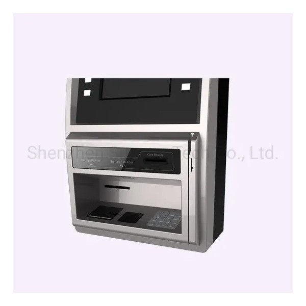 Quality OEM 670*550*1600mm Wall Mounted Machine, Paypass With reciept Printer. for sale