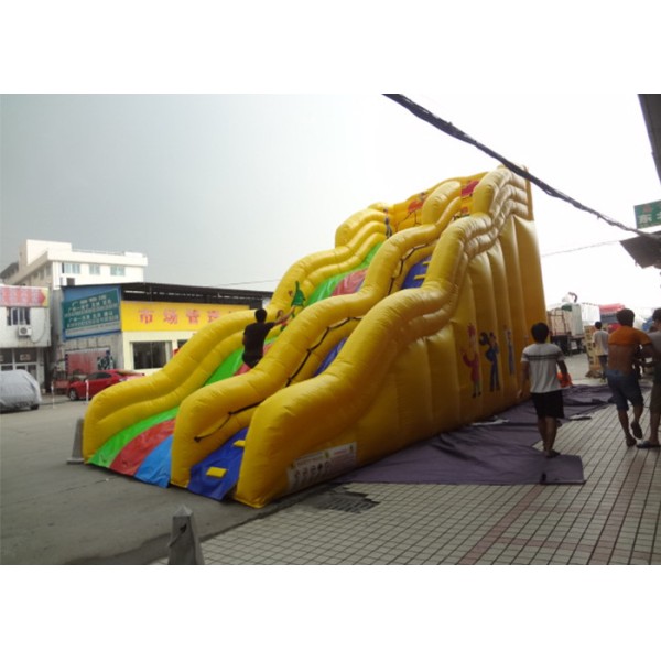 Quality Colorful Wave Commercial Inflatable Slide Repair Kit And Blower for sale