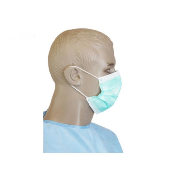 Quality High Breathability Blue Face Mask Disposable Non Woven Face Mask for sale