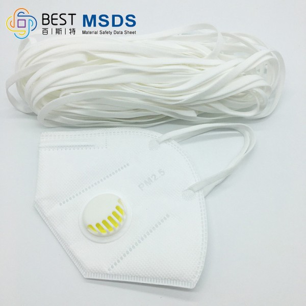 Quality 3.5 Mm 3mm 2.5mm Adjustable Elastic Cord Stretch StringFor 3D Face Mask for sale