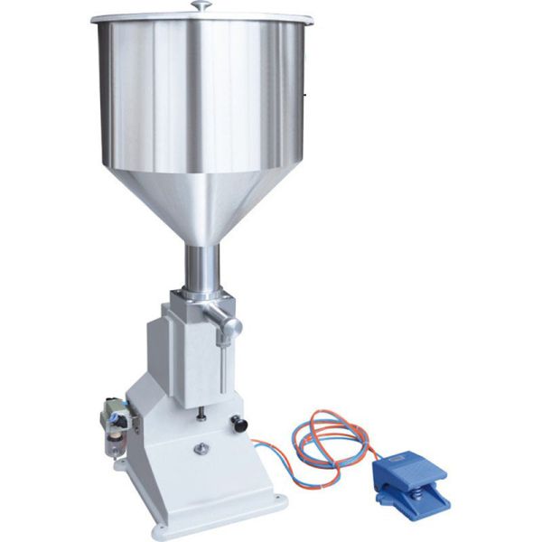Quality 5-50g Filling Range Semi-Automatic Pneumatic Liquid Paste Manual Filling Machine for sale