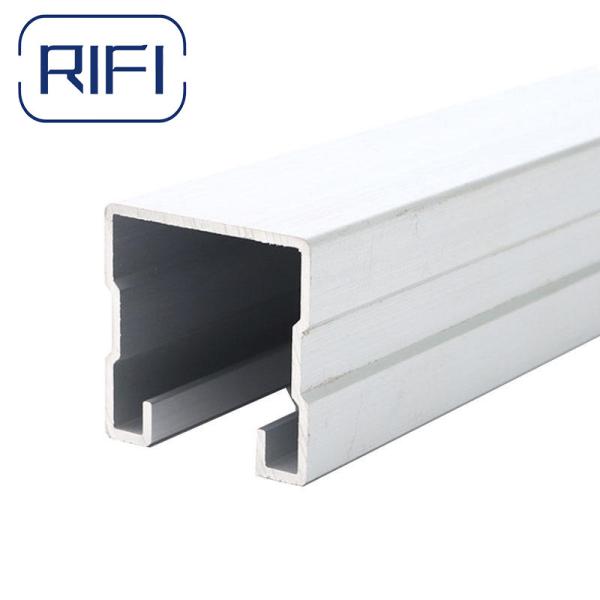 Quality Silver Strut Channel And Fittings with Thickness 0.8mm-3mm for support for sale