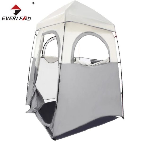 Quality Single Door Privacy 190T Polyester Camping Shower Tent for sale
