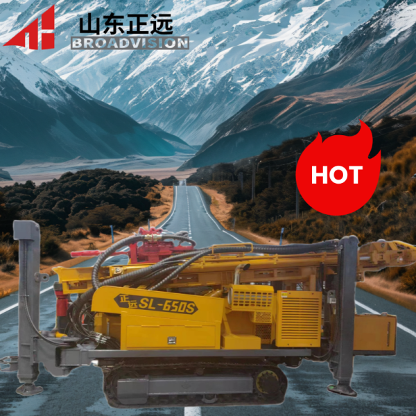 Quality 650-meter fully hydraulic multi-functional crawler water well drilling rig for sale