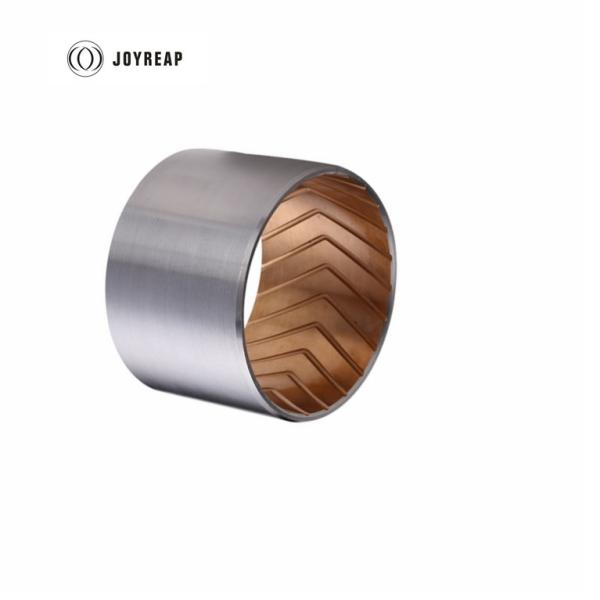 Quality Wrapped Bimetal Bushing Copper Alloy Sinter Bronze Bush CuPb6Sn6Zn3 for sale