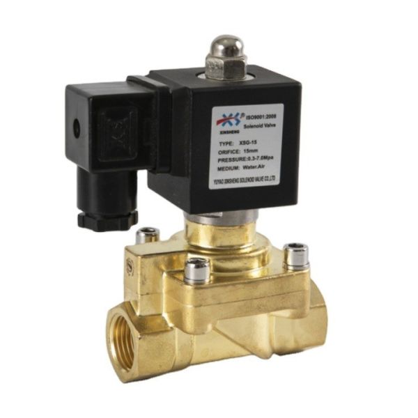 Quality XSG Series 2/2 Way High Pressure Diaphragm Solenoid Valve Pilot Operated for Liquid and Gas for sale