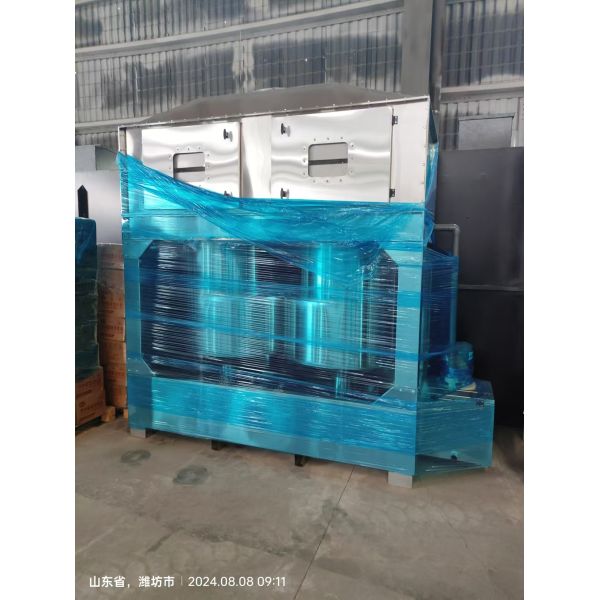 Quality Vertical Multiple Cyclone Hybrid Spray Tower Air Filtration System for sale