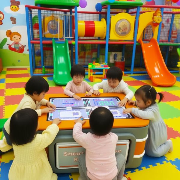 Quality Digital Game Table for Kids with 10 Game Modes, PVC Material, and 970mm*608mm for sale