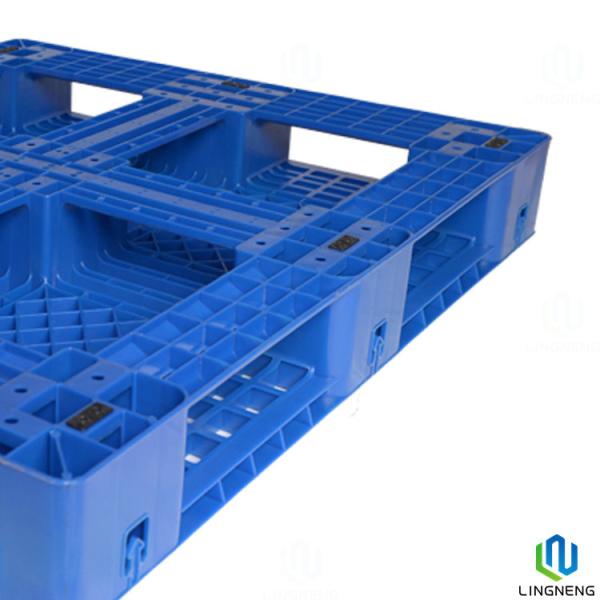 Quality Large Heavy Duty Nestable Pallet Euro Plastic Pallets Solid 1200x1000*150mm for sale