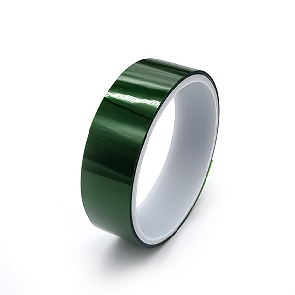 Quality Double Stretched Heat Resistant Polyimide Tape Low Adhesion Amber Color for sale
