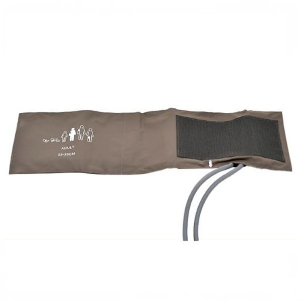 Quality Adult Size 23-33CM Brown TPU Airbag Reusable Blood Pressure Cuffs With 1.5L Lab Tubes CE Certified Class I Medical Device for sale