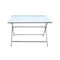 Square Tempered Glass Patio Table