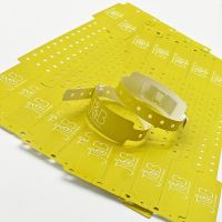 Quality PVC Vinyl Identification Wristband Bracelets for Events and Festivals None Pearl for sale