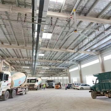 Quality 1.5KW Power Supply 5-Blade 7.3m 24FT JUNYI Industrial HVLS Ceiling Fan for for sale