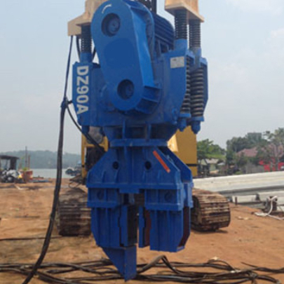Quality 90kW High-Power Pile Driver - Excavator-Mounted Electric Machine For Sheet Pile for sale