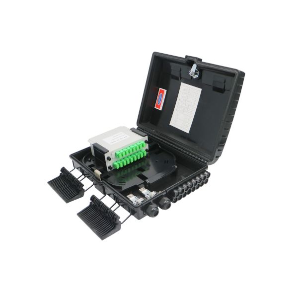 Quality ABS FDB Nap Fiber Optic Distribution Box 16 Ports Network Termination Box for sale