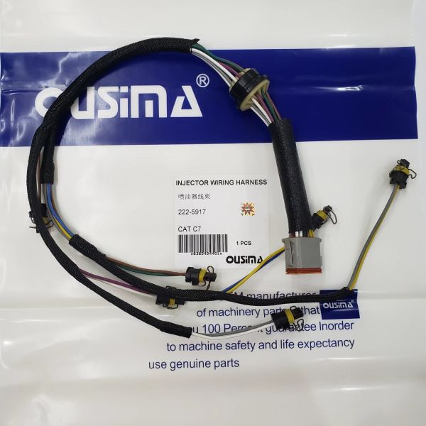 Quality 222-5917 Wire Harness Cable Assembly , C7 Electrical Wiring Harness for sale
