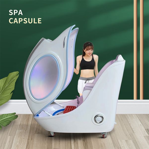 Quality 200W Far Infrared Ray Aroma Spa Steam Capsule Therapy Beauty Perspiration for sale