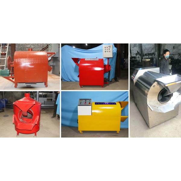 Quality Electrical Sesame Roasting Machine / Industrial Peanut Roasting Equipment for sale