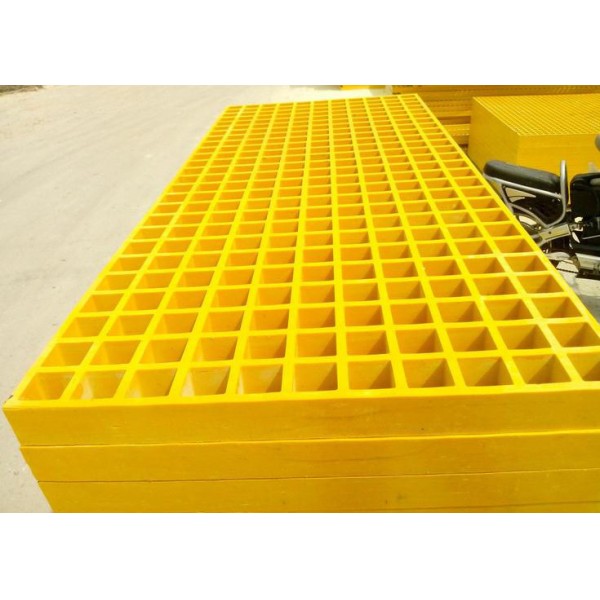 Quality Smooth Plastic Grating Panels,38 X 38 Hole Plastic Grate Flooring For Walkway for sale