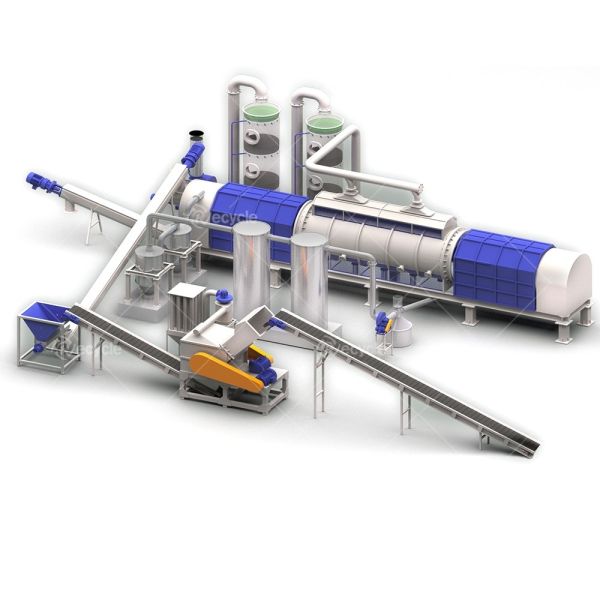 Quality Paint Remover Aluminum Cans Carbonization Furnace UBC Used Beverage Cans Decoating Machine for sale