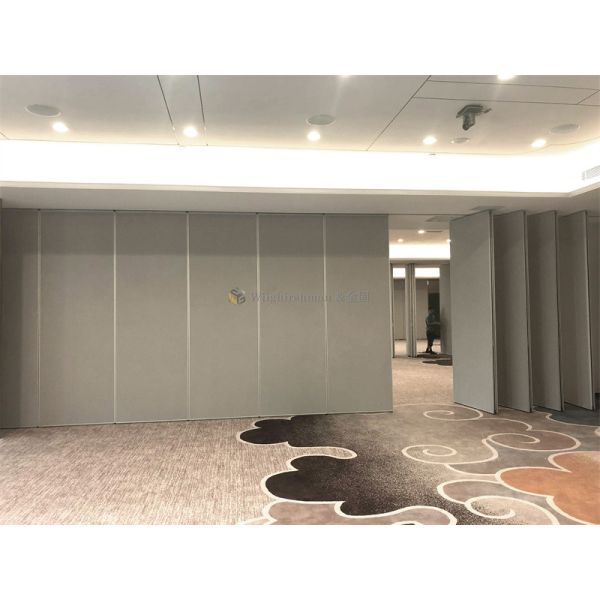 Quality Movable Sliding Office Partition Walls Sliding Panel Divider Electric Operation for sale