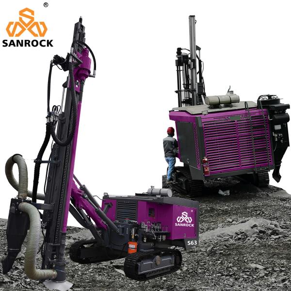 Quality Hydraulic Rotary Borehole Integrated Drilling Equipment Mining Crawler DTH for sale