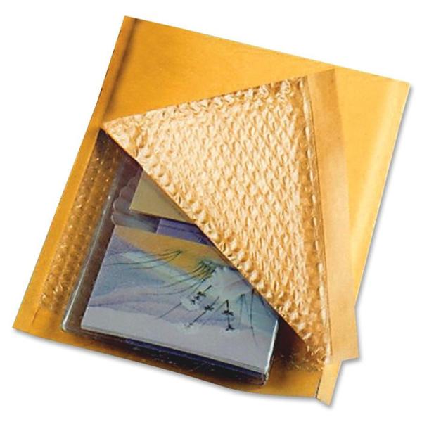 Quality Lightweight Yellow Kraft Bubble Mailers , Kraft Bubble Envelopes Shock for sale