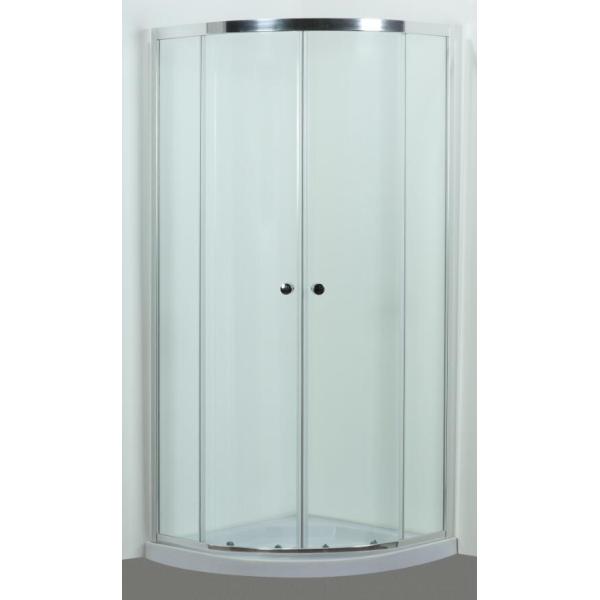 Quality Comfort 900X900 Quadrant Shower Enclosure Bathroom With Handles / Wheels for sale