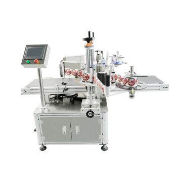 Quality Double Side Labeling Machine for Oil Front and Back Two Sided Barcode Labelling for sale
