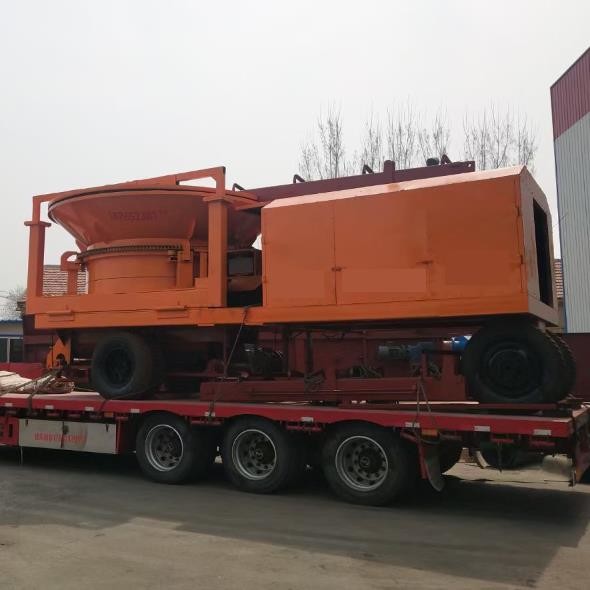 Roots chipper machine