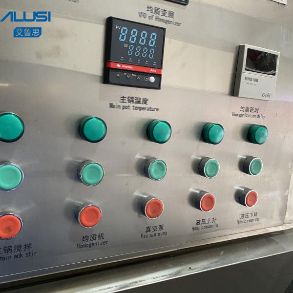 Quality 20L Vacuum Emulsifier Mixer Body Cream Mixer Machine vacuum homogenizer for sale