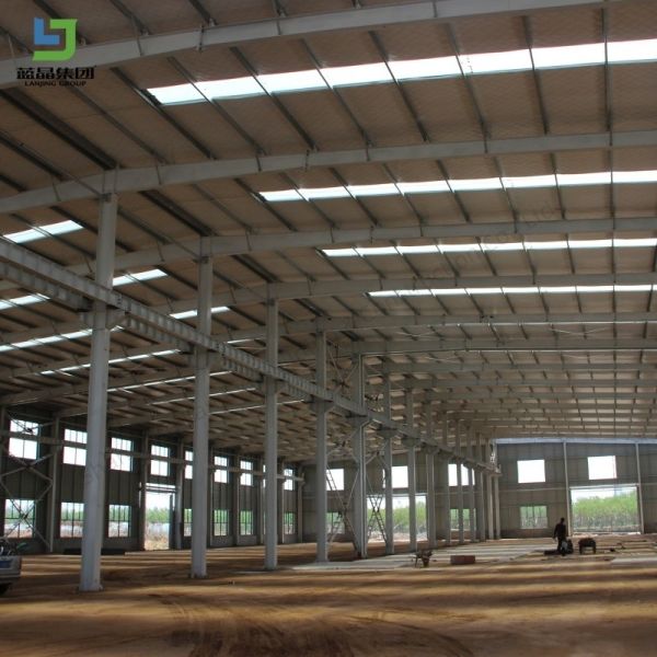 Quality Easy Build Light Structure Prefab Green Warehouse Sheds Prefab Warehouse for sale