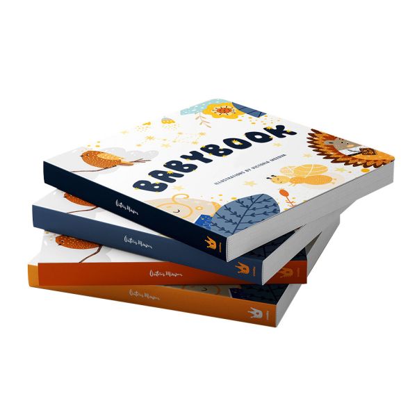 Quality Softcover Coloring Book Printing Services Lamination finishing for sale