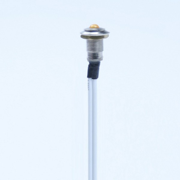 Quality IP65 24VDC Indicator Lights 8mm LED Indicator Light Red Green Yellow for sale