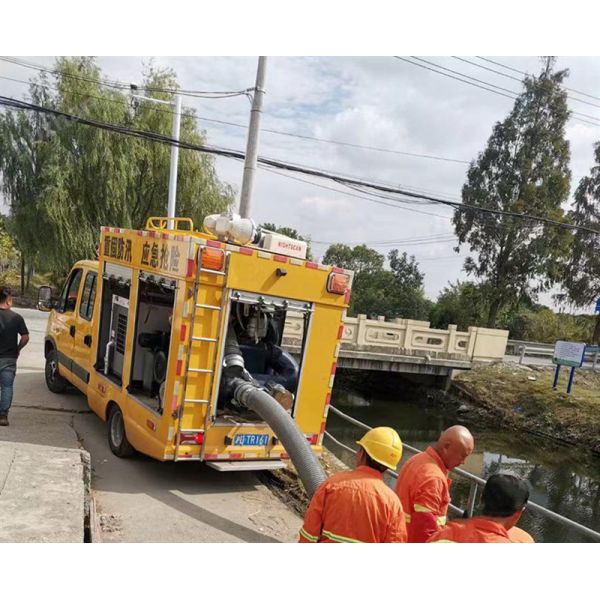 Quality Cast Iron Large Flow Emergency Flood Pump For Flood Control / Rescue for sale