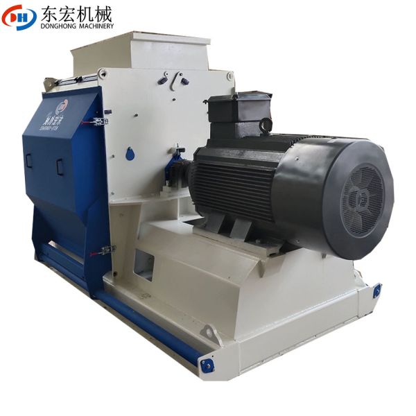 Quality Biomass Crushing 8-15T/H Capacity Wood Chip Grinder Palm Kernel Shell Crusher Hammer Mill for sale