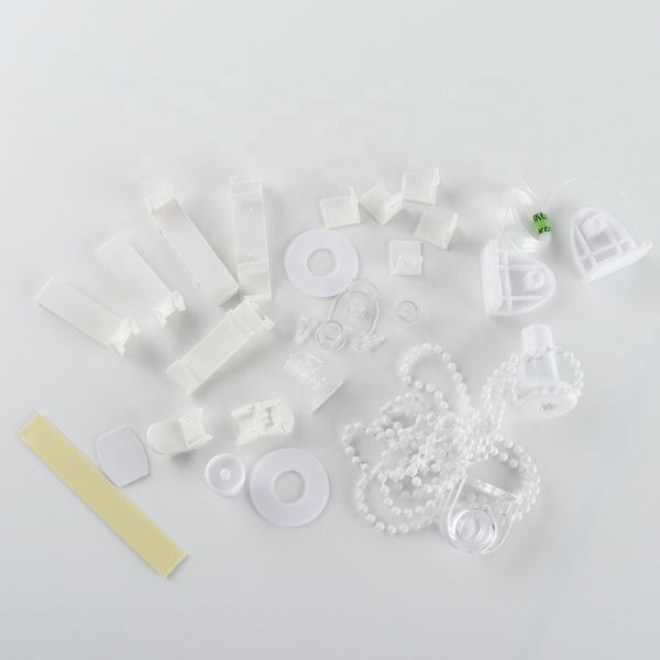 Quality Customized Length 17mm Roller Blinds Accessories and Components with White for sale