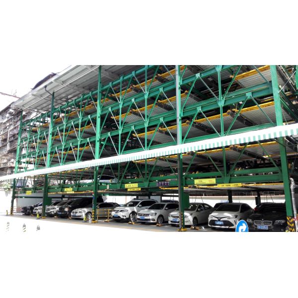 Quality Vertical Or Horizontal Parking Tower System 120 Vehicles Car Park Tower for sale