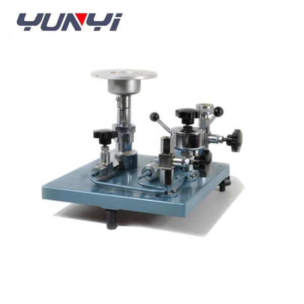 Quality Hydraulic RoHS Dead Weight Pressure Tester High Accuracy for sale