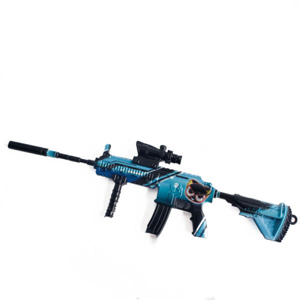Quality Assault Rifle Luo Xiao Hei Zinc Alloy Gun Keychain Mold 22CM M416 for sale