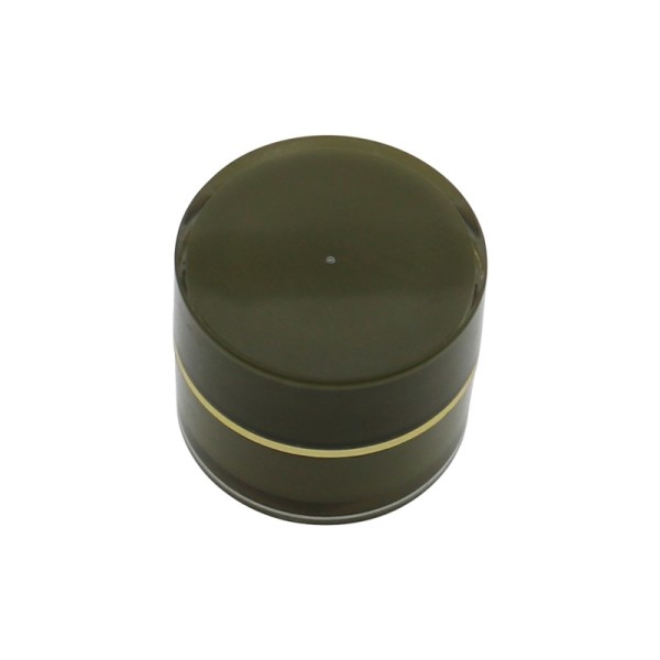 Quality Double Layer Plastic Cosmetic Cream Jar Customized Acrylic Face Cream Jar 10g 20g 30g 50g for sale