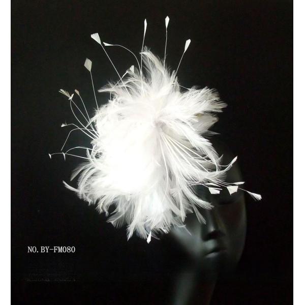 Quality Dyed Hackle And Coque Feather Mounts , Chicken Flower Feather Headband for sale