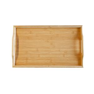 Quality Bed Food Serving Sustainable Bamboo Breakfast Tray Table With Folding Legs for sale