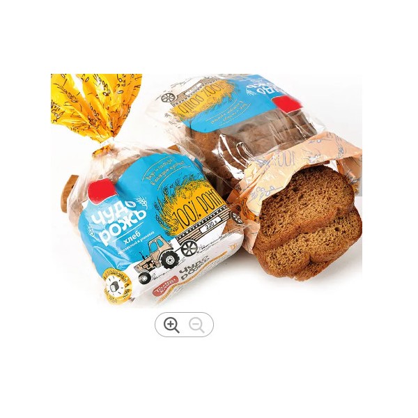 Quality Printed Transparent Plastic Bread Bags Recyclable For Food Storage for sale